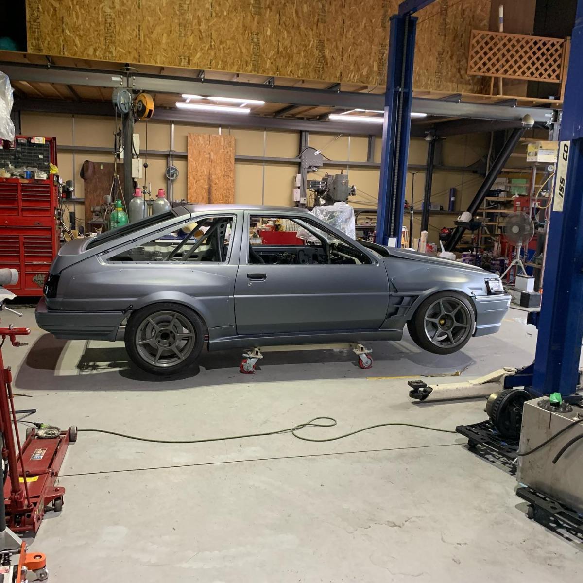 Toyota AE86 with a Turbo G16E Inline-Three - engineswapdepot.com