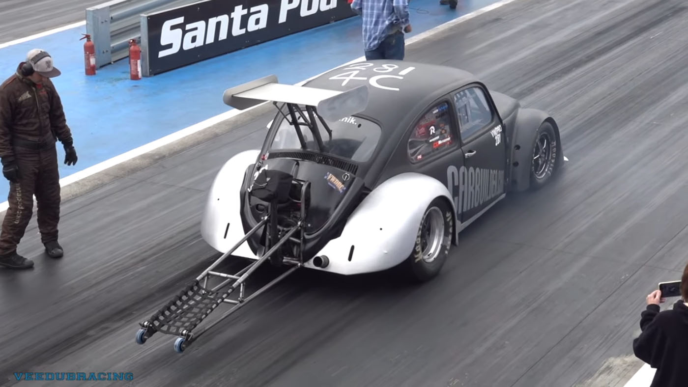 VW Beetle Race Car with a 700 hp Turbo Subaru Flat-Four ...