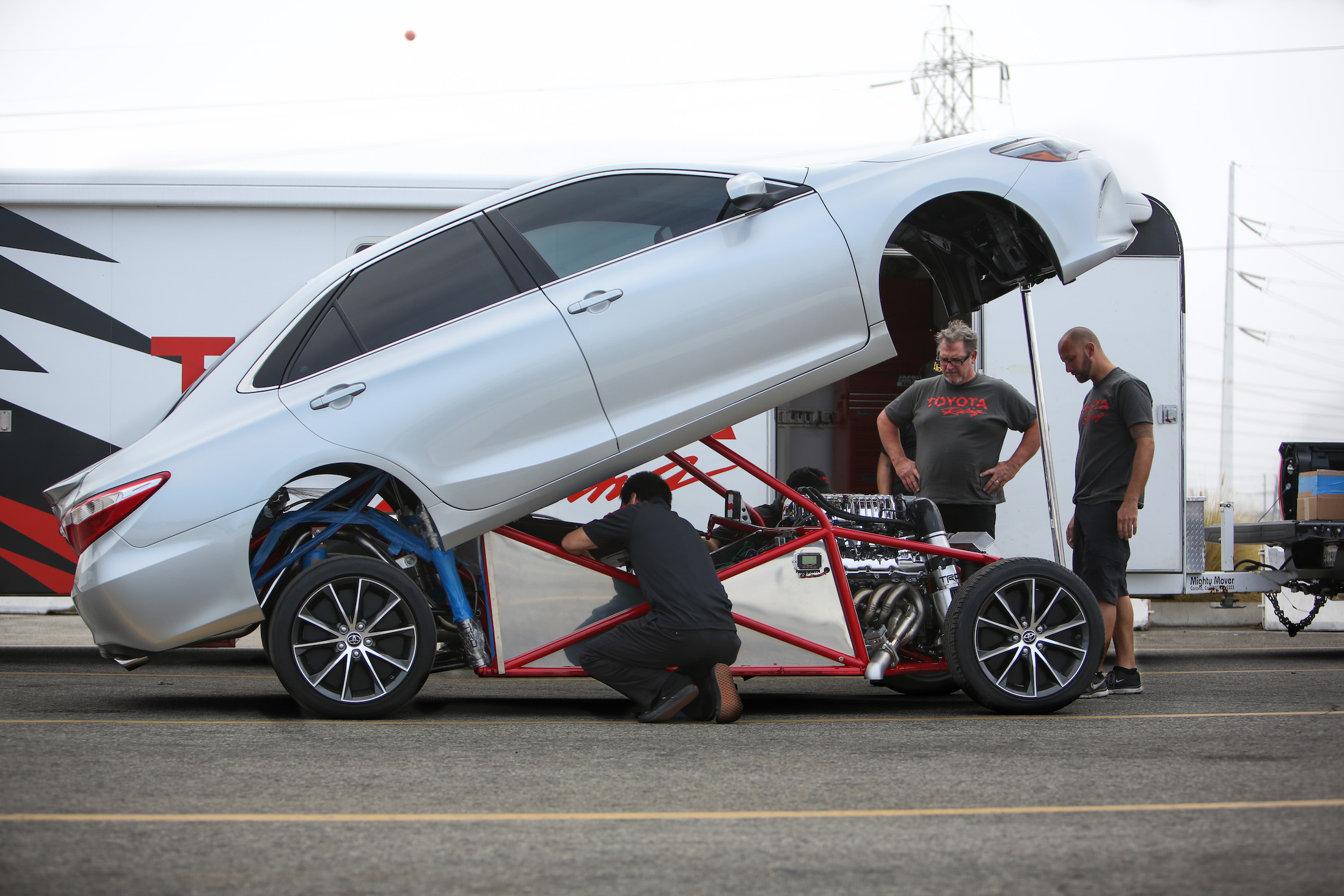 Camry Dragster with a Supercharged 3UR V8 – Engine Swap Depot