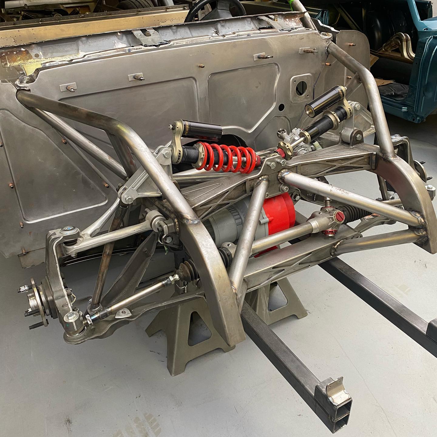 AWD 1967 GTO with a Mid-Engine Twin-Turbo V8 Update – Engine Swap Depot