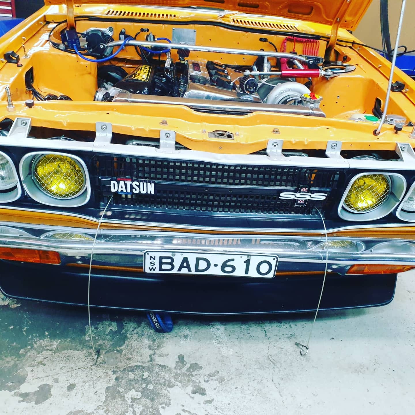 Datsun 180B with a 680+ hp Turbo FJ20