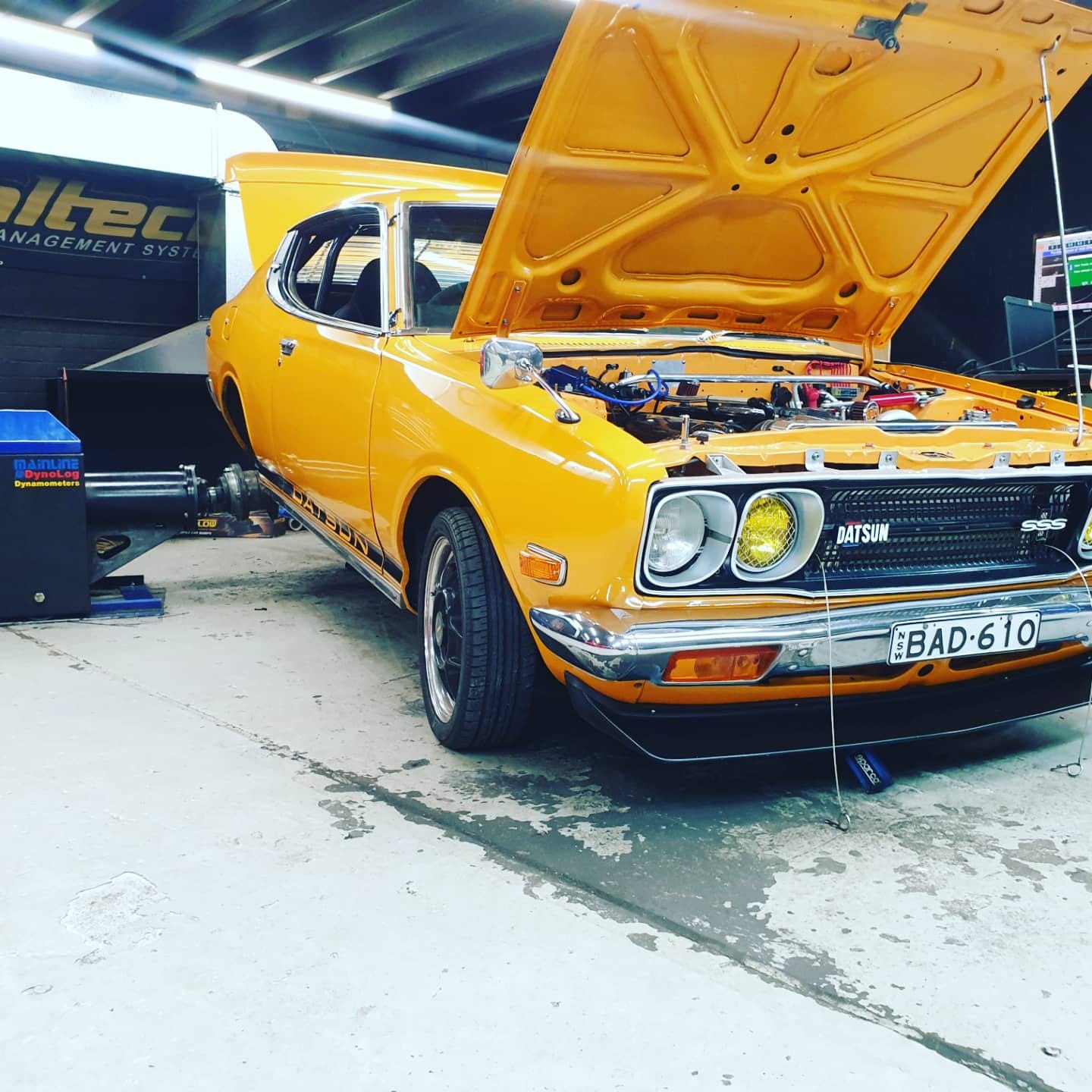 Datsun 180B with a 680+ hp Turbo FJ20 - engineswapdepot.com