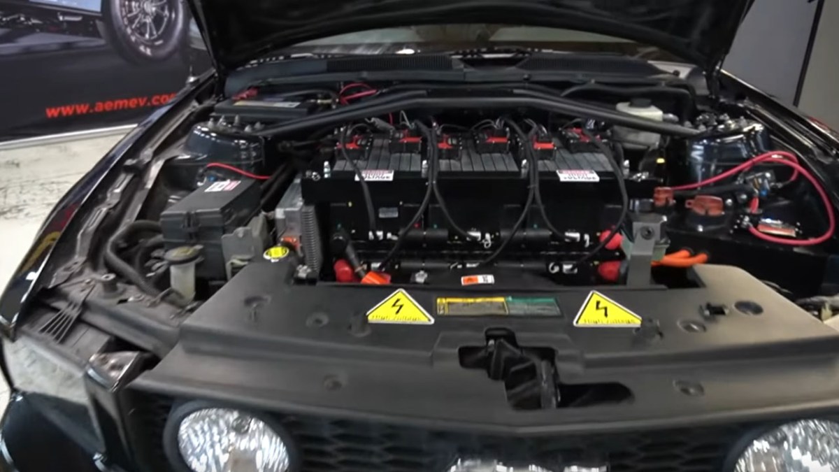 2007 Mustang with a Tesla Motor – Engine Swap Depot