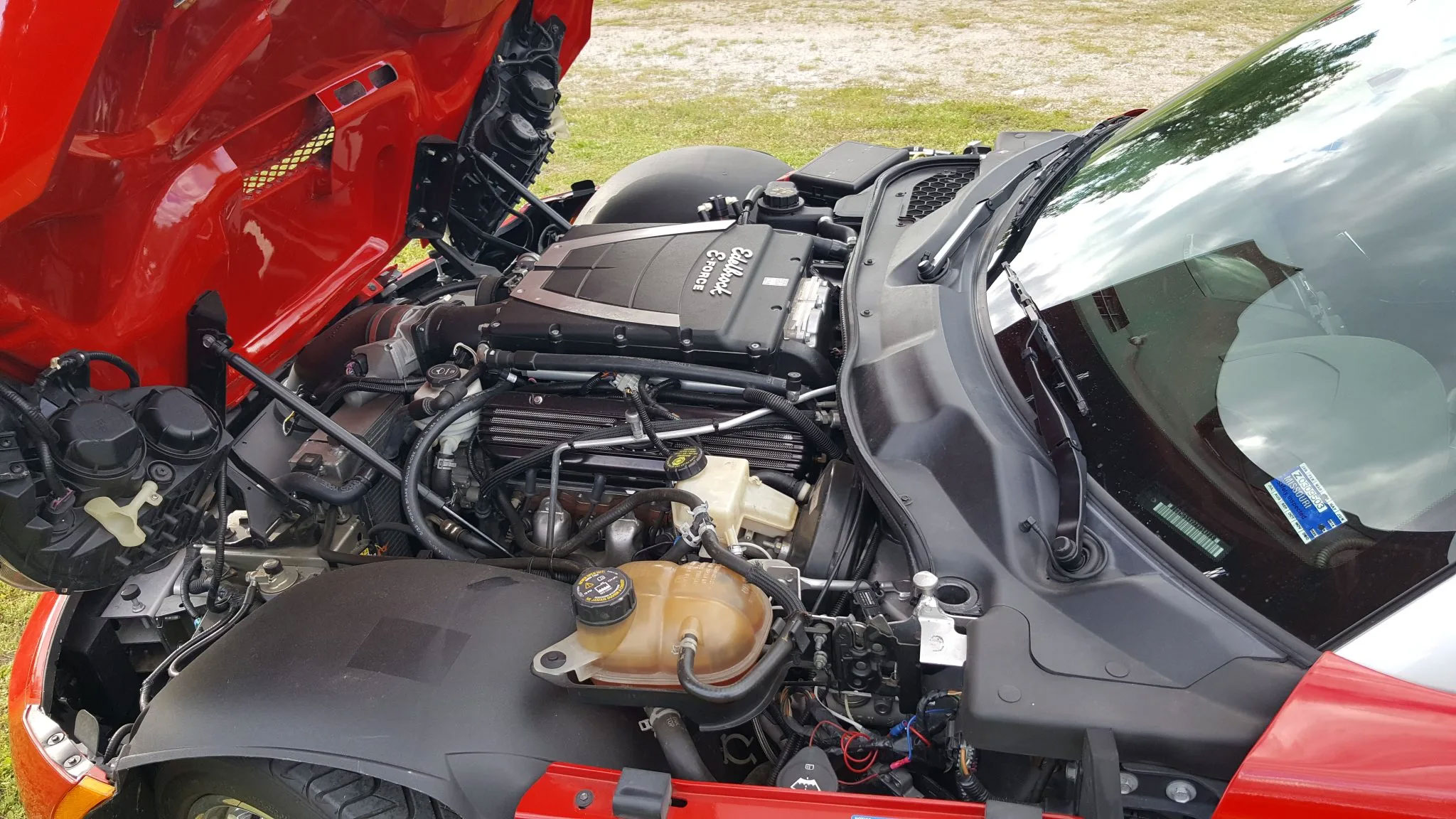 2007 Saturn Sky with a Supercharged 7.0 L LS7 V8 03 – Engine Swap Depot