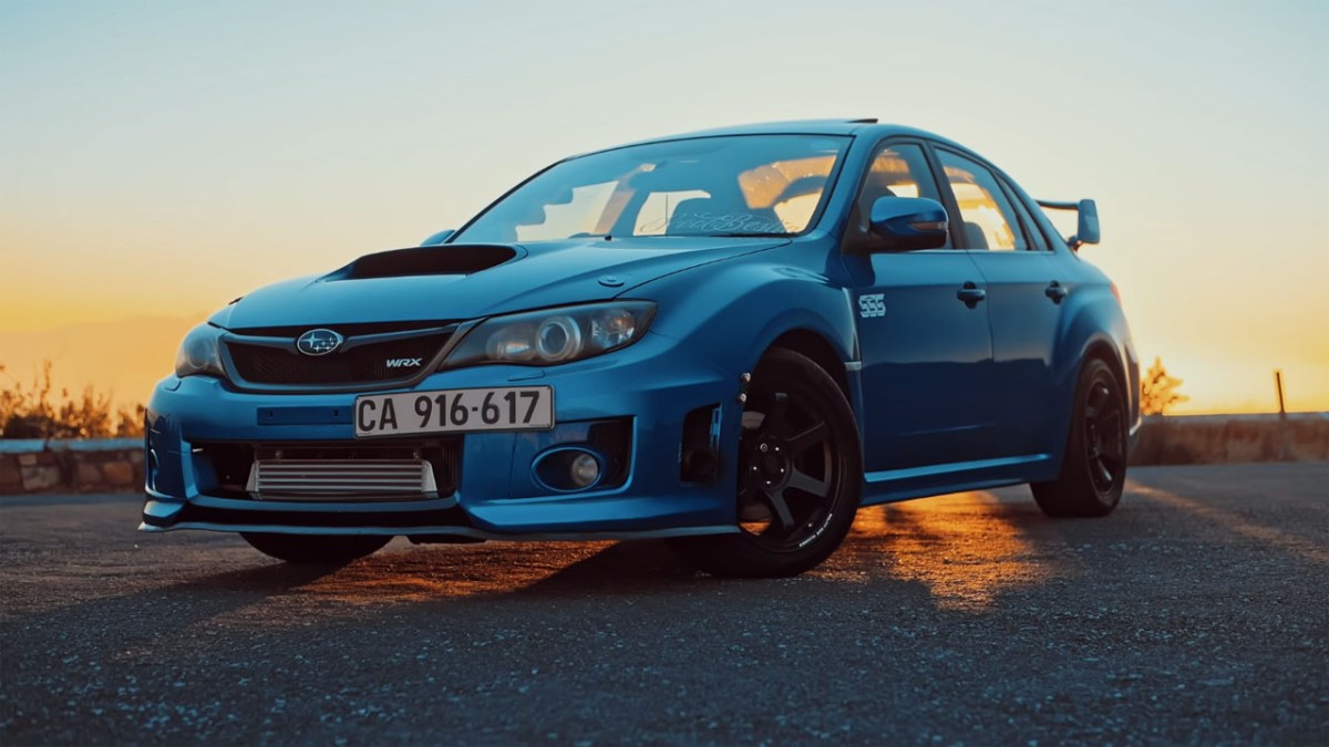 2011 Subaru WRX with a Twin-Turbo 3UZ V8