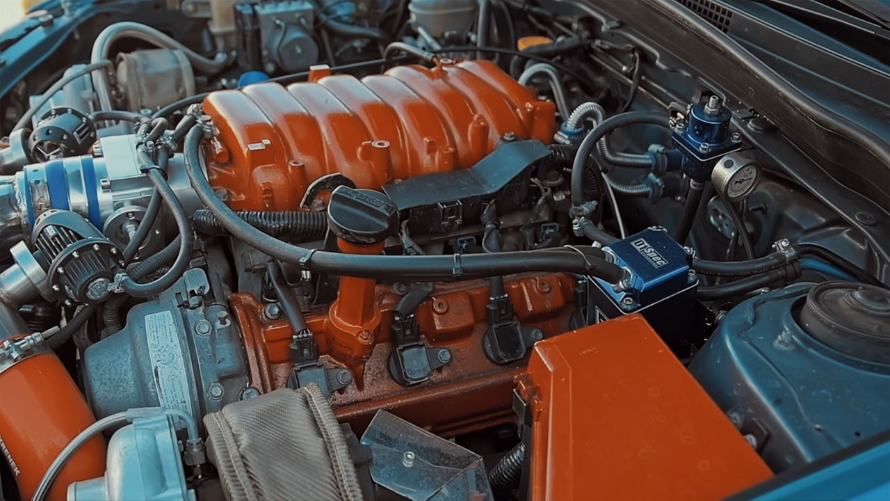 2011 Subaru WRX with a Twin-Turbo 3UZ V8 – Engine Swap Depot