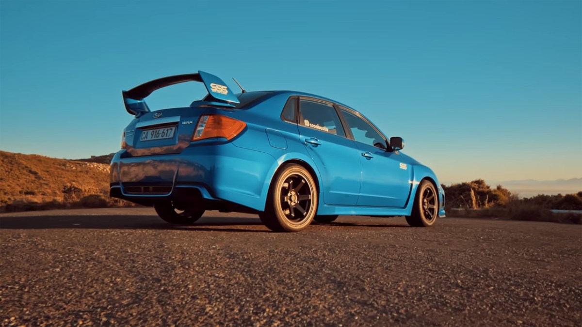 2011 Subaru WRX with a Twin-Turbo 3UZ V8 – Engine Swap Depot