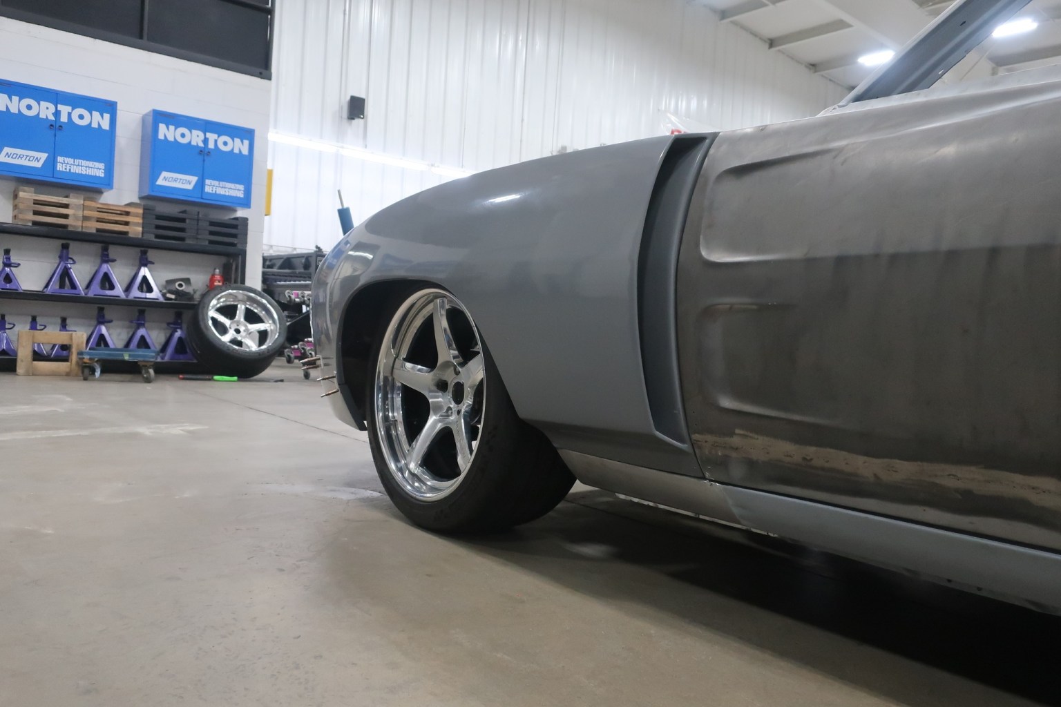 Custom Dodge Daytona with a Supercharged Hellephant V8 – Engine Swap Depot