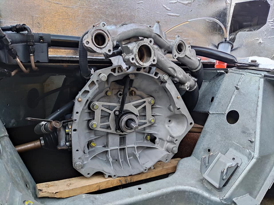 DeLorean with a Renault L7X V6 14 – Engine Swap Depot