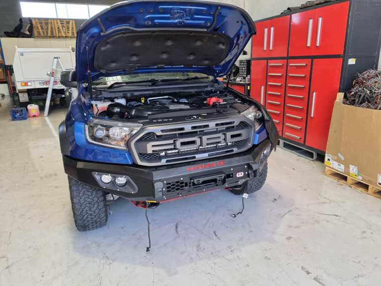Ford Ranger Raptor with a 5.0 L Coyote V8 – Engine Swap Depot