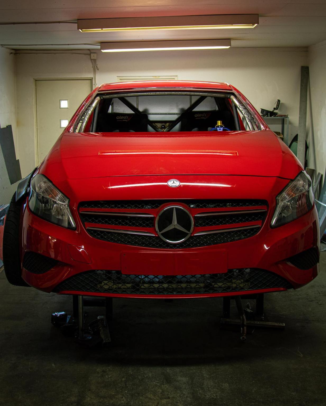Mercedes A-Class with a Twin-Turbo BMW V8 – Engine Swap Depot