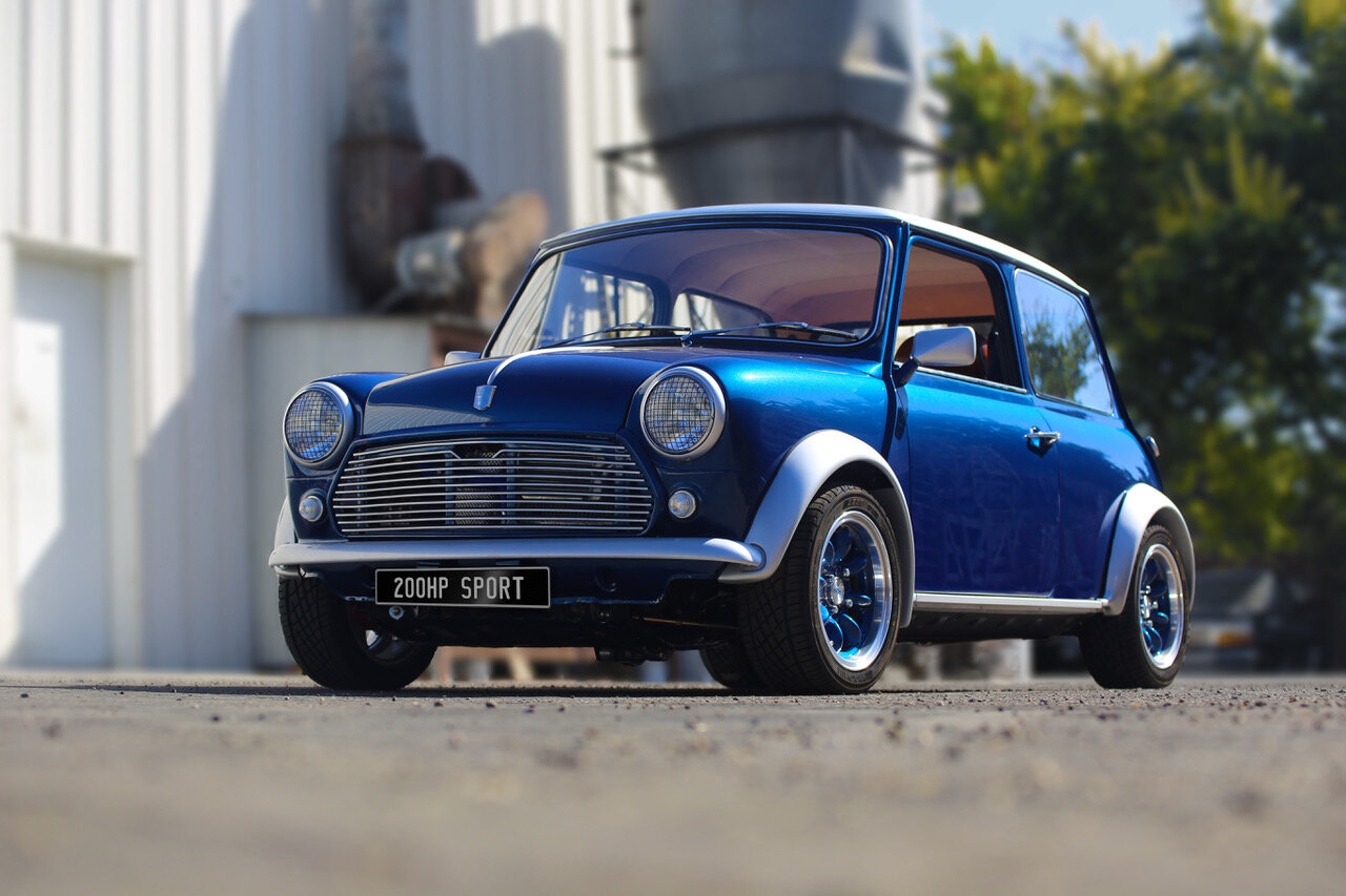 1974 Mini with an 1.0 L EcoBoost Inline-Three – Engine Swap Depot