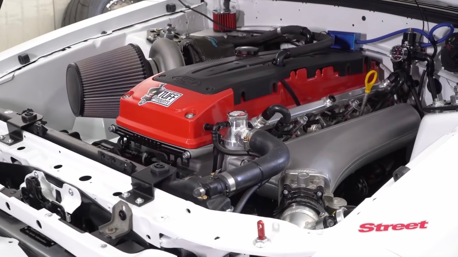 1989 Mustang with a Turbo Barra Inline-Six on the Dyno ...