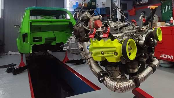Fiat 126p with a turbo Subaru EJ22 flat-four 02 – Engine Swap Depot