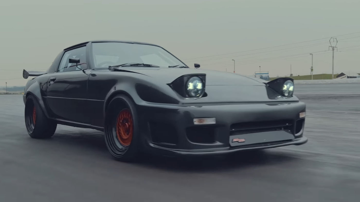 Mazda RX-7 with a 26B Four-Rotor – Engine Swap Depot