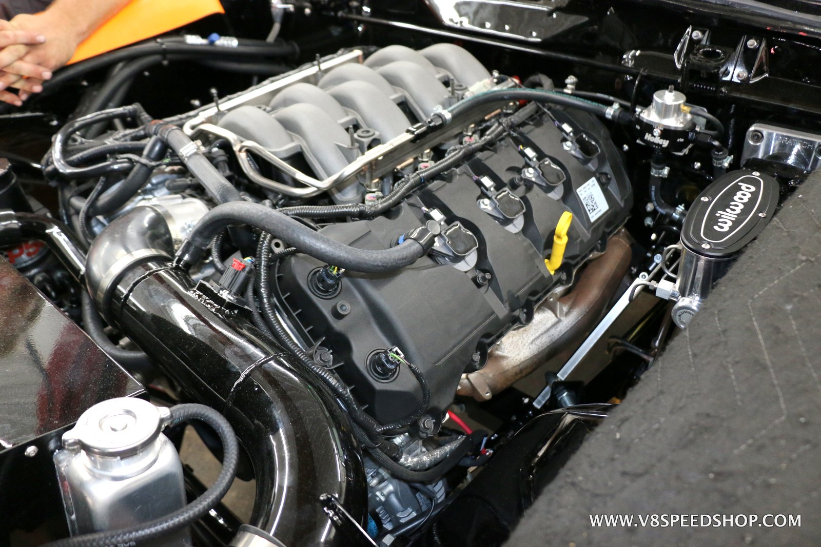 1957 Thunderbird convertible with a 5.0 L Coyote V8 12 – Engine Swap Depot