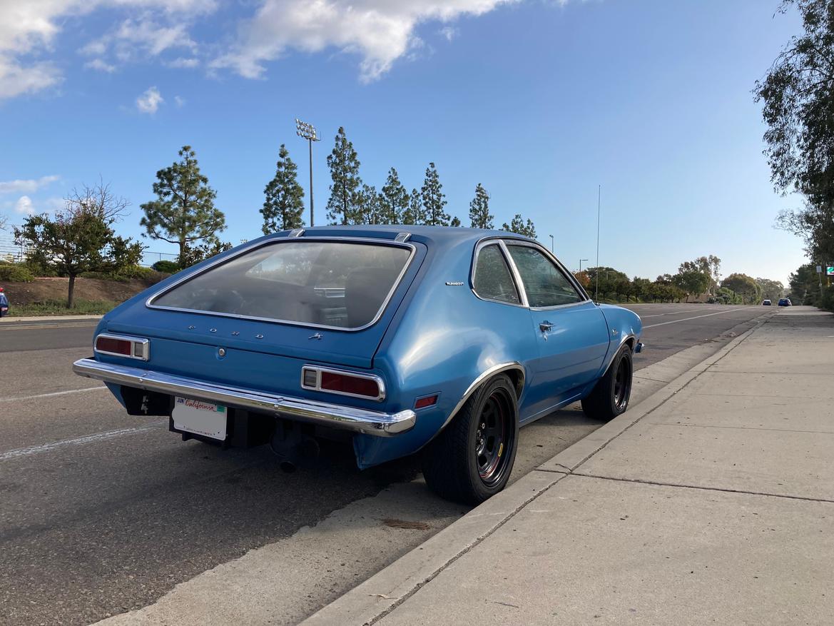 1973 Pinto with a 302 ci V8 - engineswapdepot.com