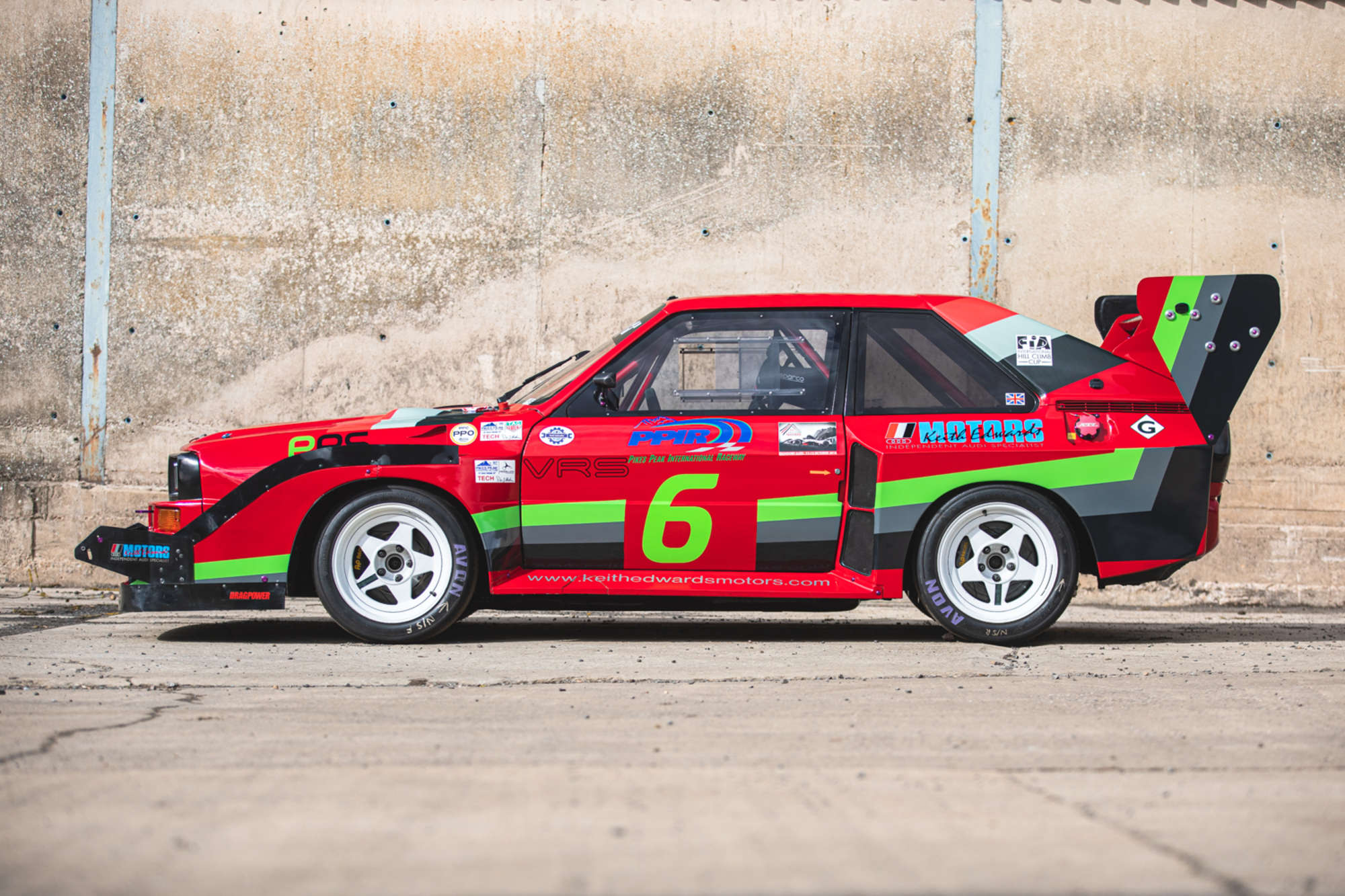Keith Edward Audi Sport Quattro S1 E2 replica with a turbo 20v inline ...