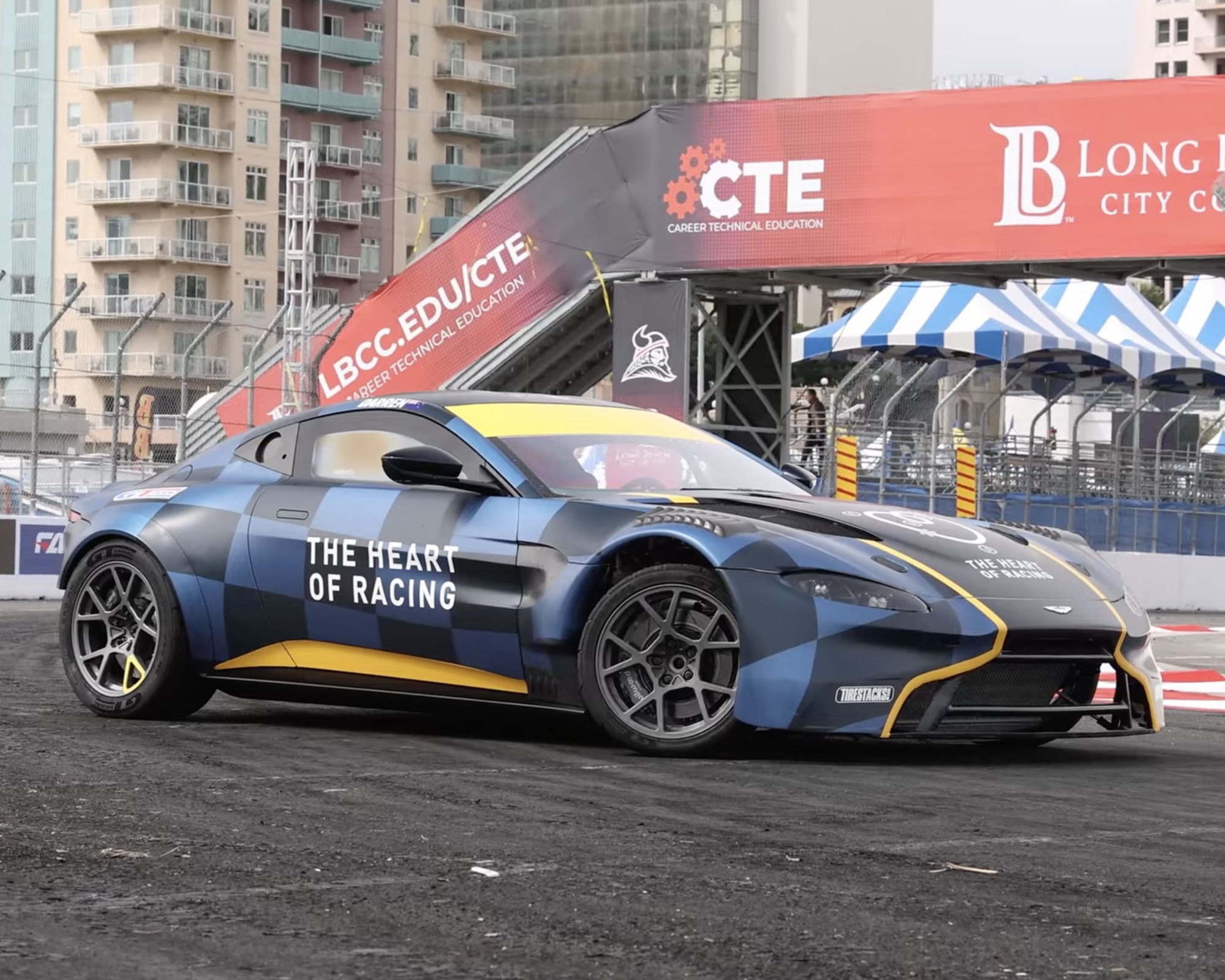Aston Martin Vantage GT4 with a Twin-Supercharged V12