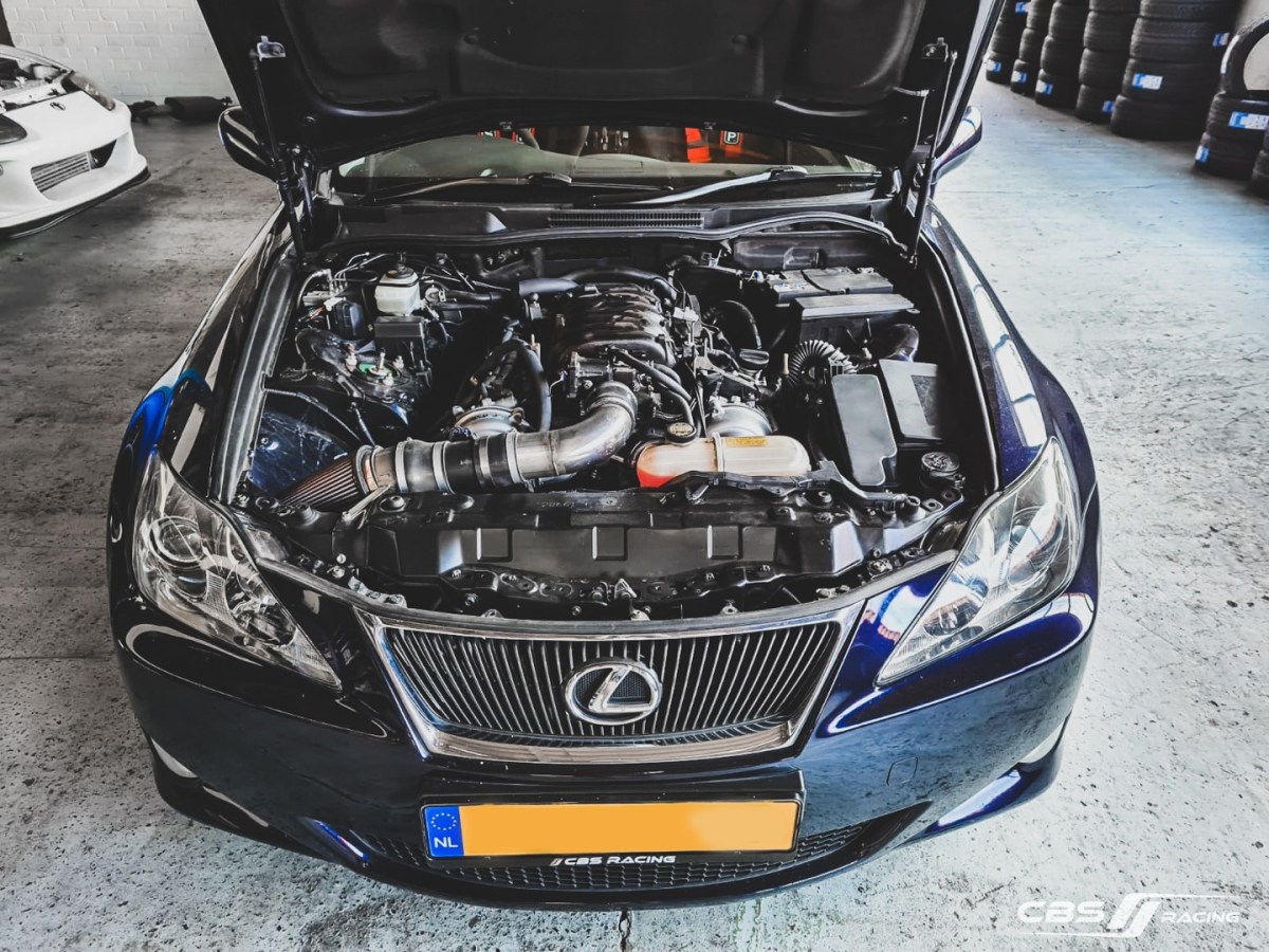 Lexus IS220d with a 3UZ V8 - engineswapdepot.com