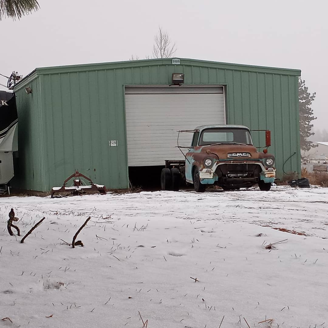 Custom 1955 GMC Truck on 2011 Chevy Dually Chassis with a Duramax V8 ...
